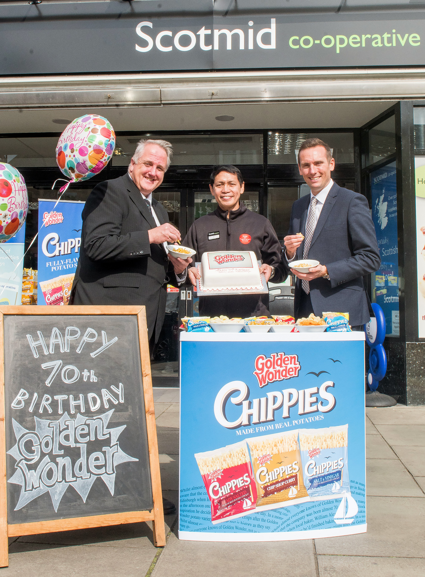 Scotmid Helps Golden Wonder Celebrate | Scotmid Co-operative