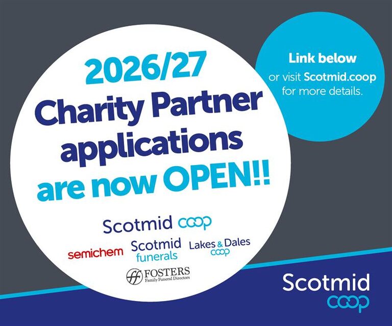 Charity Partnership 2026/27 - Scotmid Co-operative